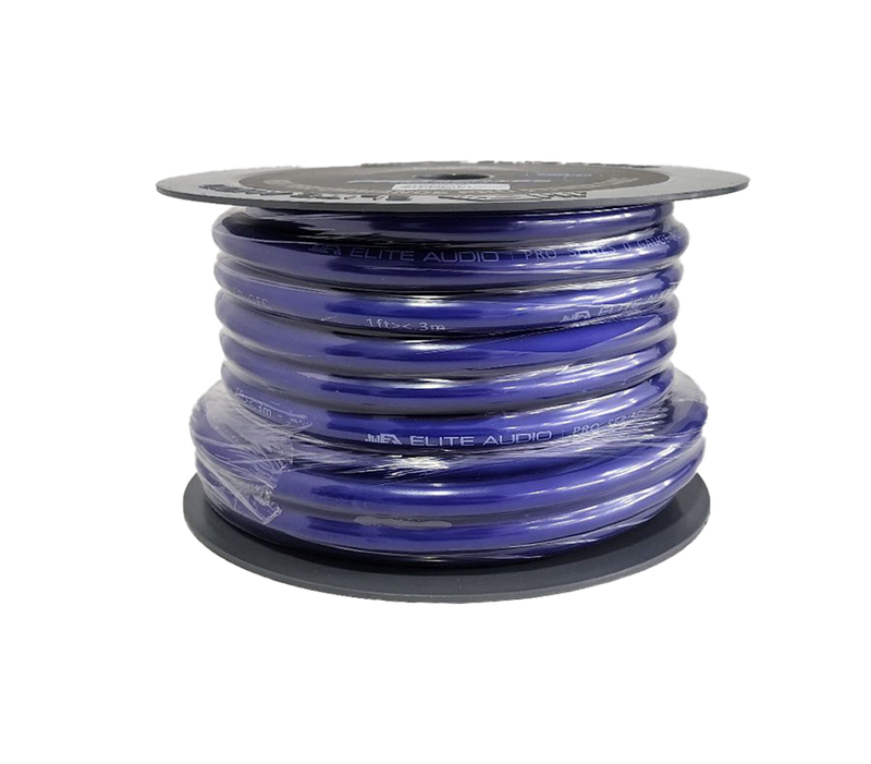 Rollo de cable Calibre #0 EliteAudio 100% Cobre OFC – APOLO AUDIO