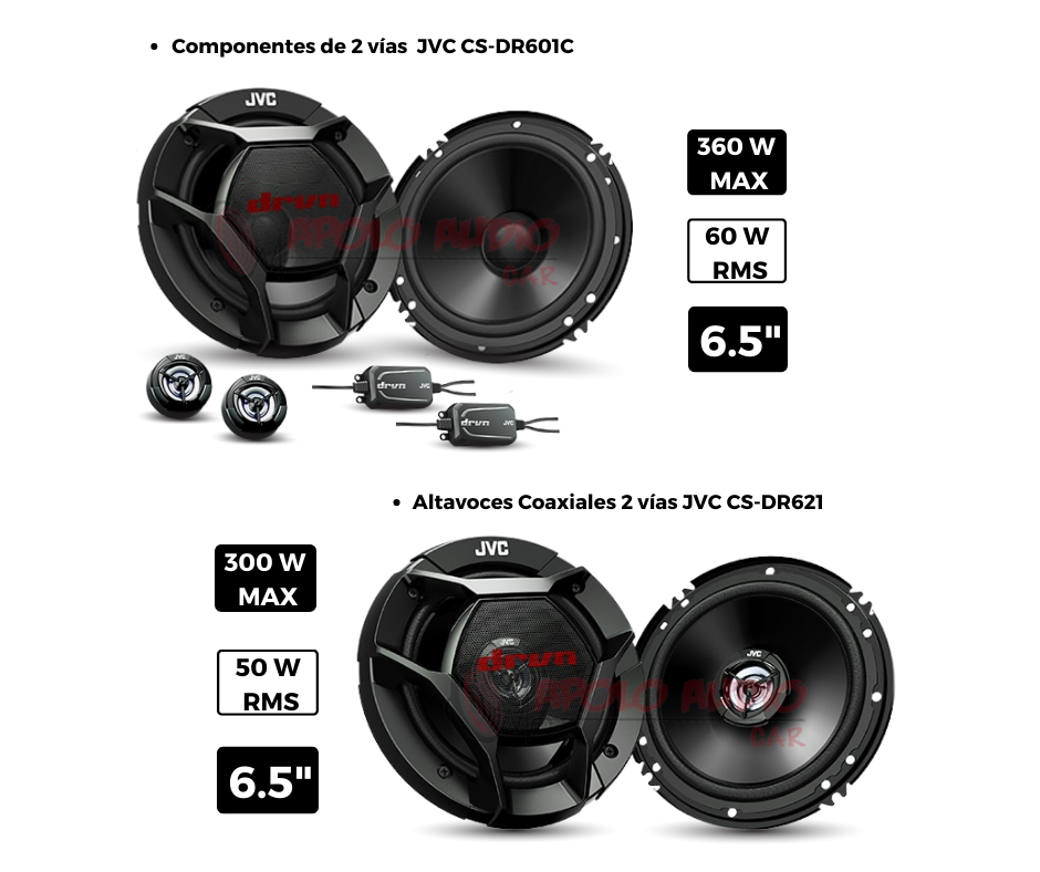 Combo JVC – APOLO AUDIO