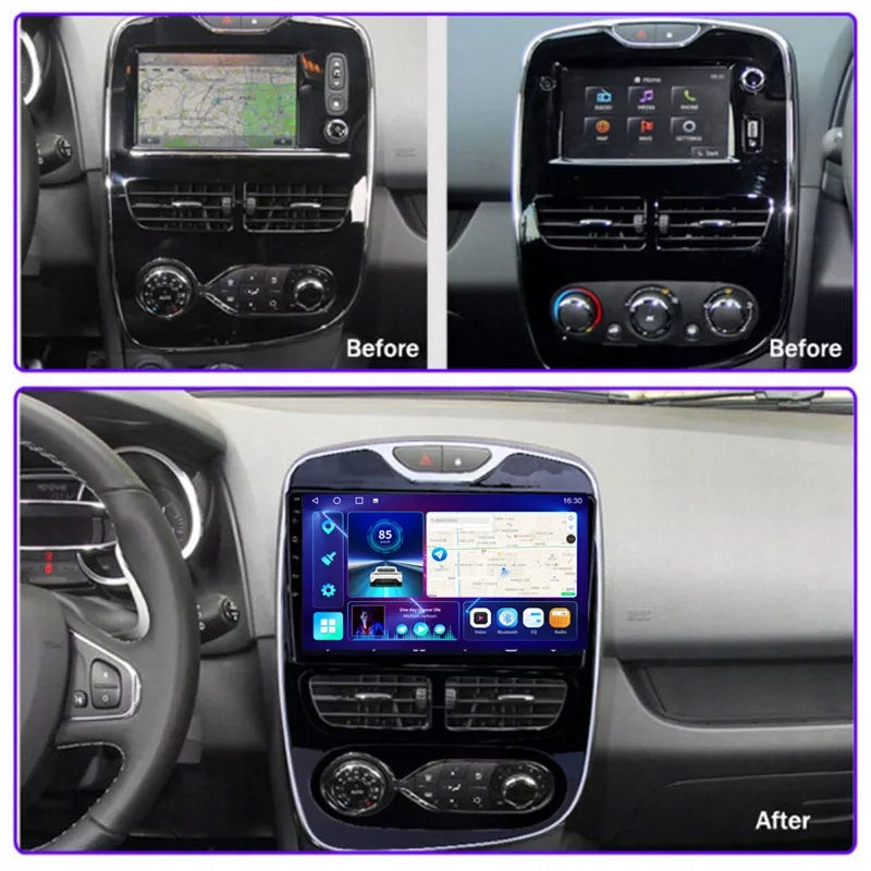 Consola Renault clio 2012 - 2016 10.1" pulgadas – APOLO AUDIO